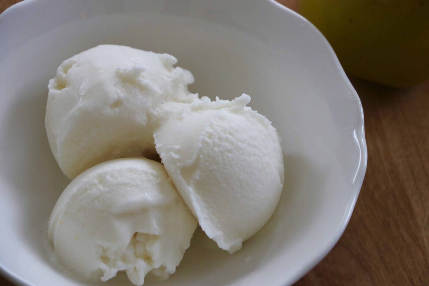 Pear Cream Ice Cream | Chef Ani
