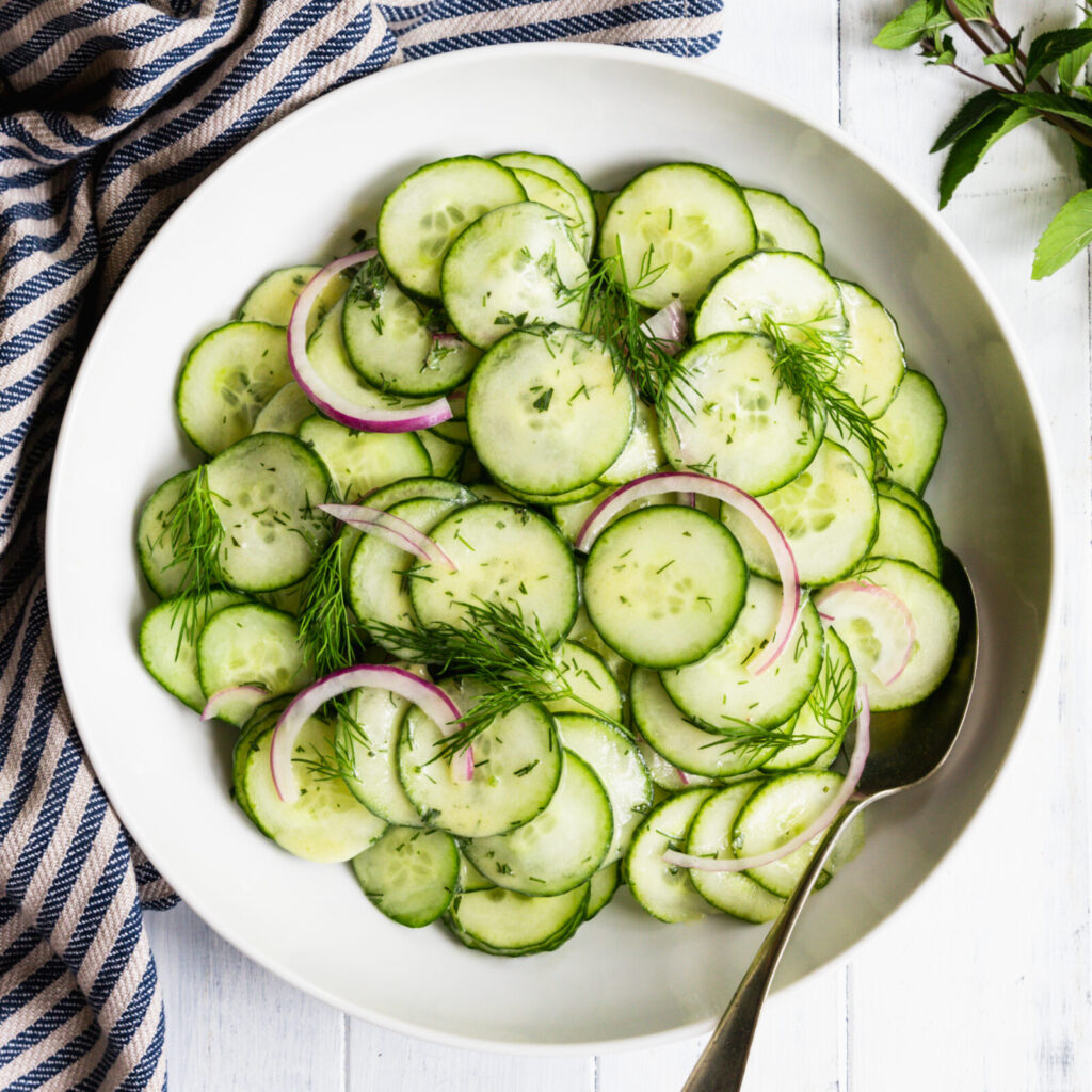 Chef Ani | Cucumber Mint Salad