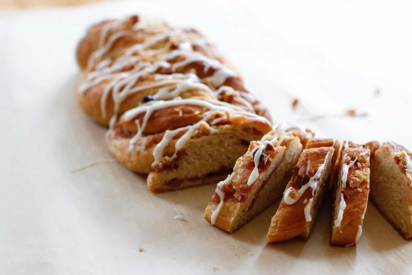 Chef Ani | Apple And Cinnamon Twisted Sweet Bread