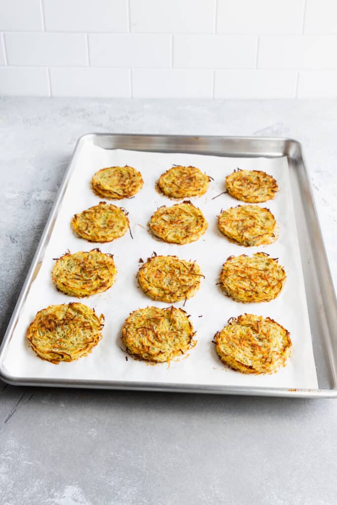 Crispy, Oven Baked Hash Browns (Vegan) | Chef Ani