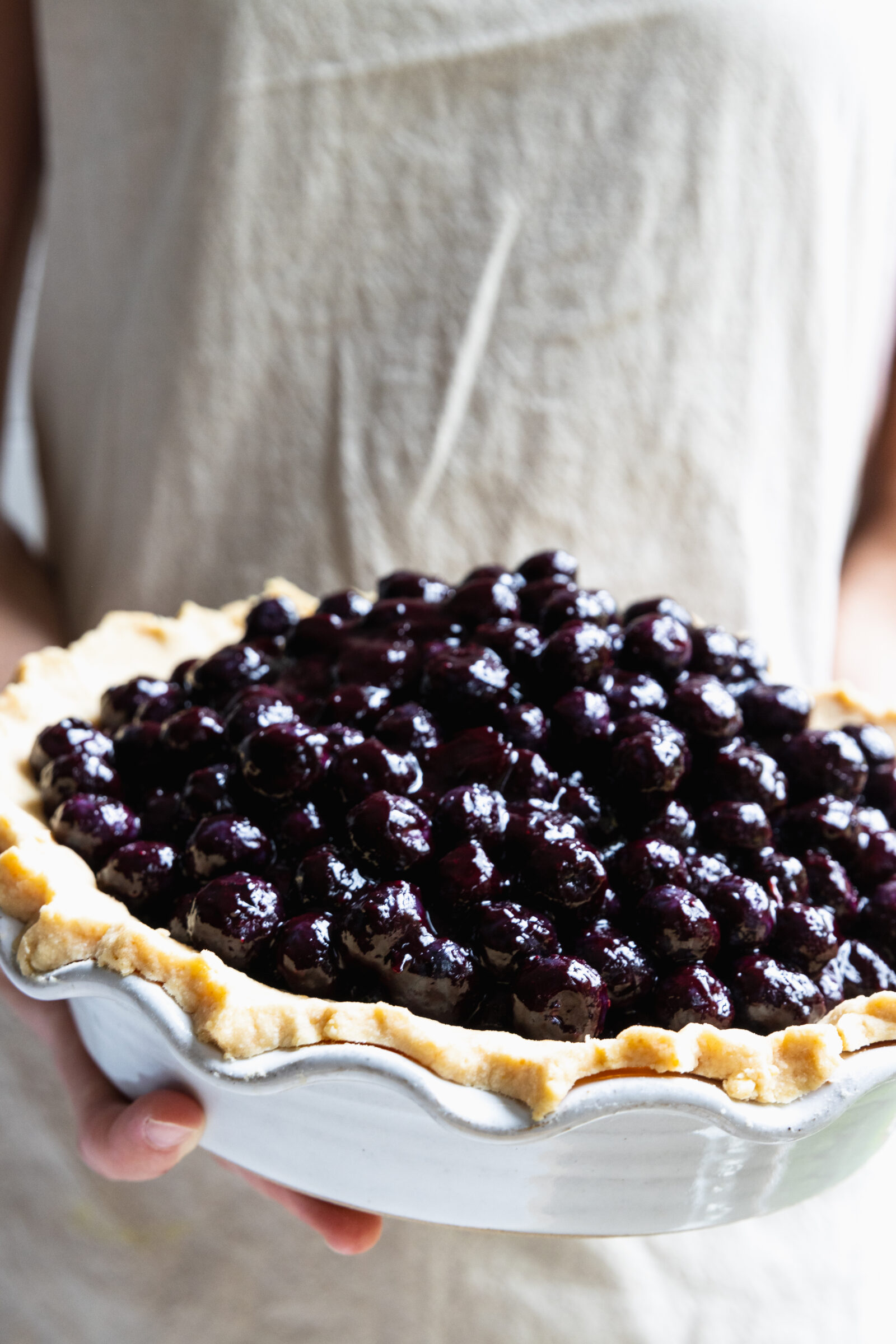 Fresh Blueberry Pie | Chef Ani