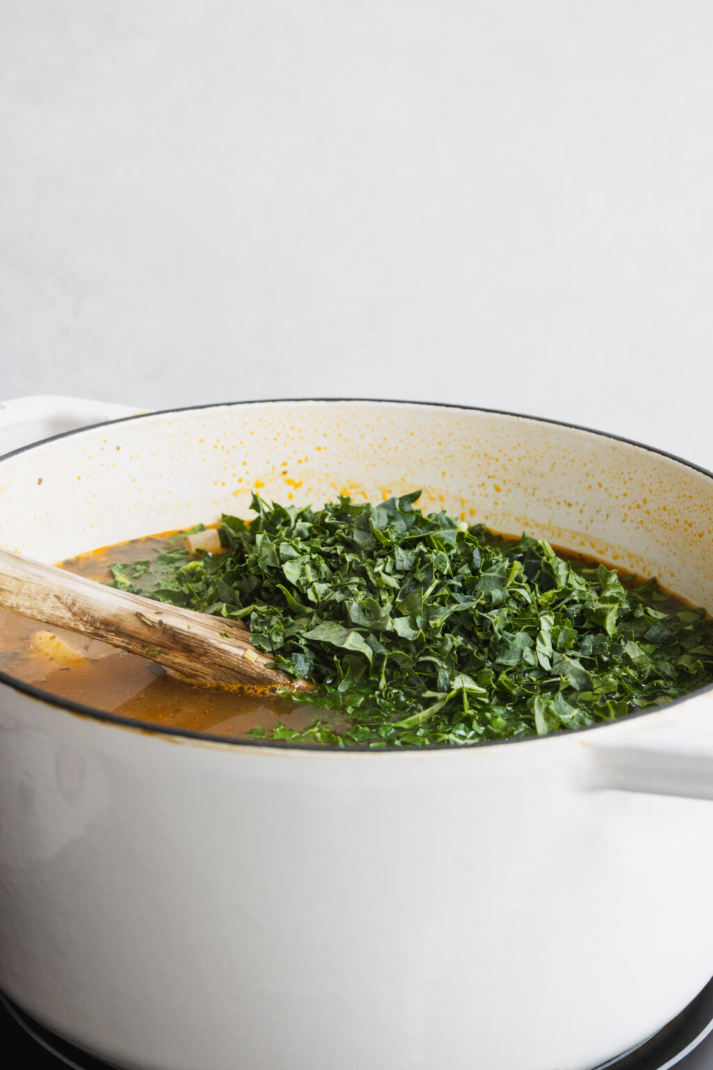 Vegan Potato Kale Soup | Chef Ani