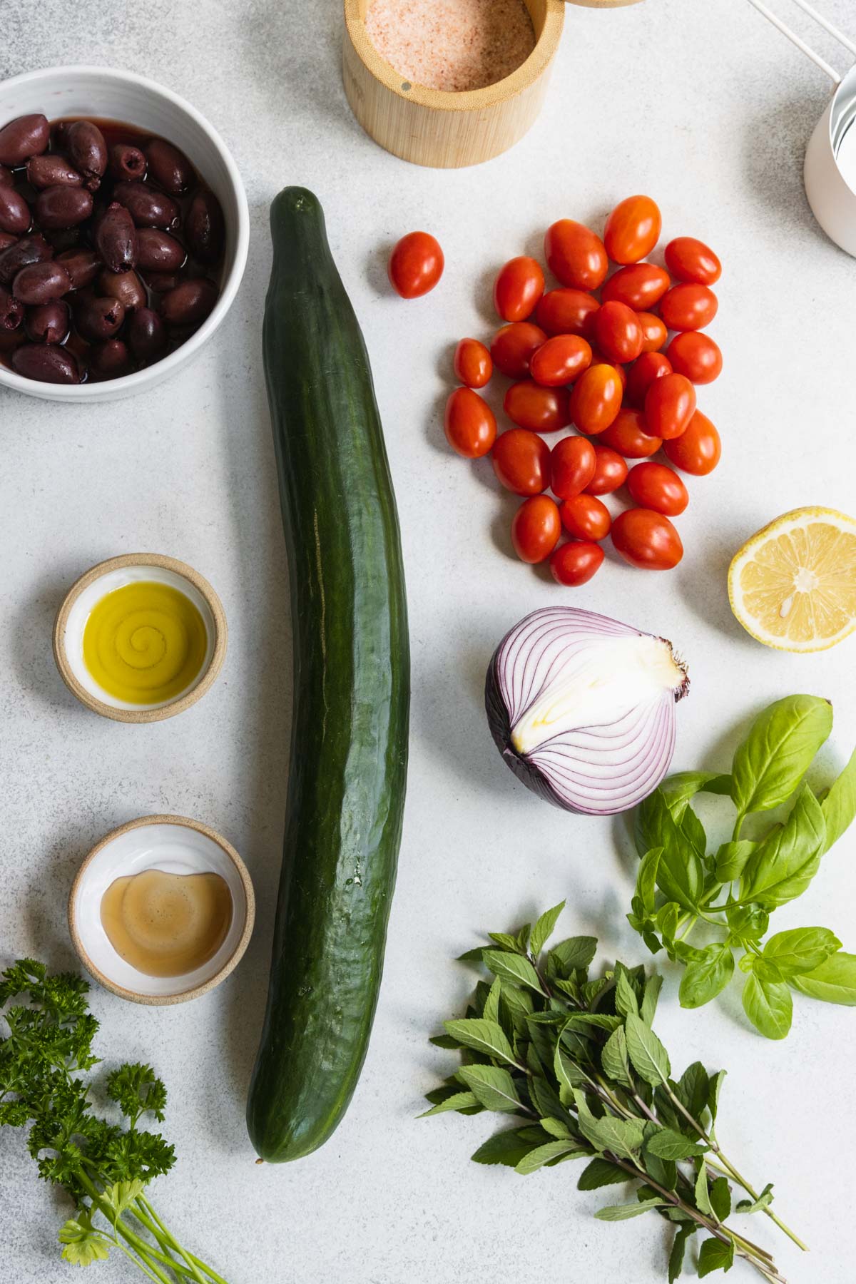 Mediterranean Cucumber Salad | Chef Ani